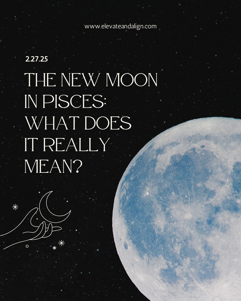 The New Moon in Pisces: What Does it Really Mean? – Elevate and Align